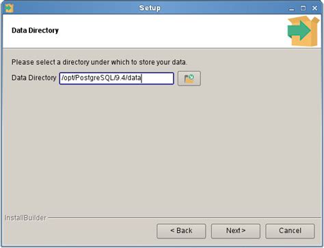 installing the postgresql database on a linux server novell file