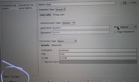 spring error ora 12505 tns listener does not currently know of sid