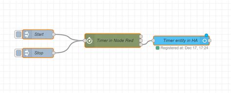 visual timer countdown in ui using variable time delay node red home