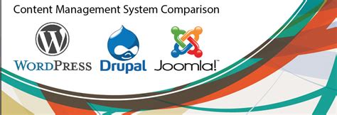 wordpress vs joomla vs drupal cms comparison virgo web design blog
