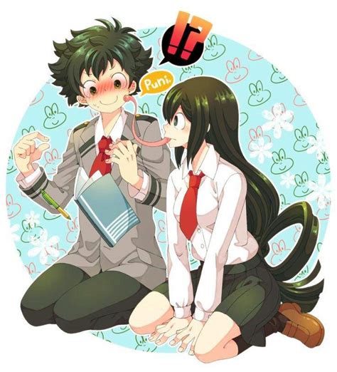 Izuku Midoriya And Tsuyu Asui Wiki Anime Amino