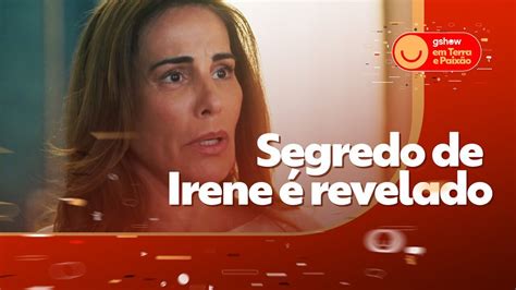 Gshow Em Terra E Paixão Segredo Do Passado De Irene é Revelado Terra