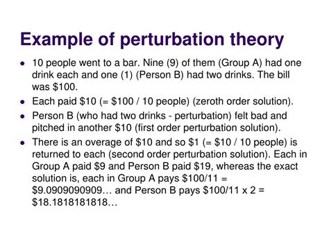 Ppt Lecture 14 Time Independent Perturbation Theory Powerpoint