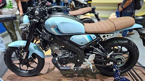 New 2023 Yamaha Xsr 155 Wanderlust Blue Youtube
