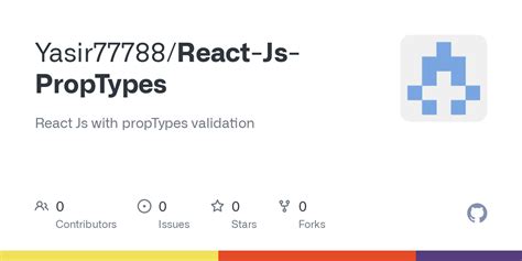 github yasir77788 react js proptypes react js with proptypes validation