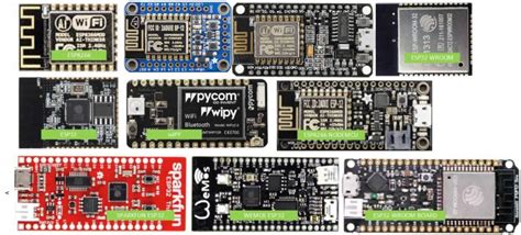 esp8266 esp32 micropython development boards