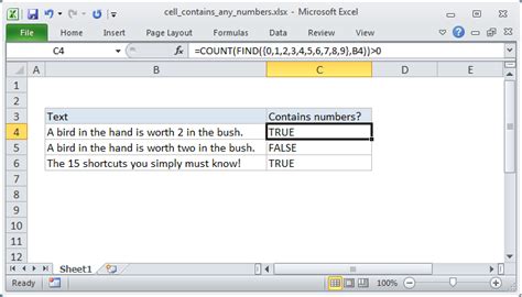 excel formula cell contains number exceljet images