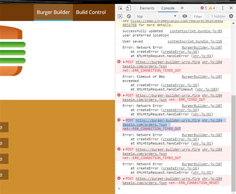 reactjs and firebase net err connection timed out