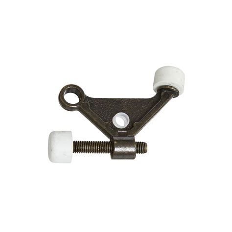 Door Stop Hinge Type Antique Brass N159 046 National Maintenance