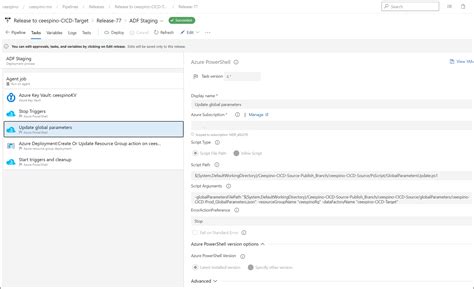 paramètres globaux azure data factory microsoft learn