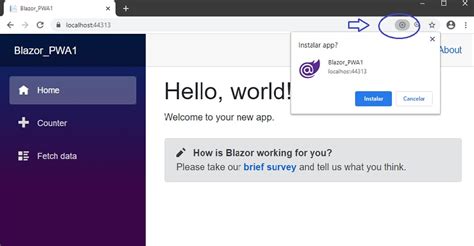 blazor criando aplicações pwa