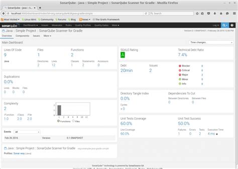 3 steps for analyzing a gradle project with sonarqube using docker