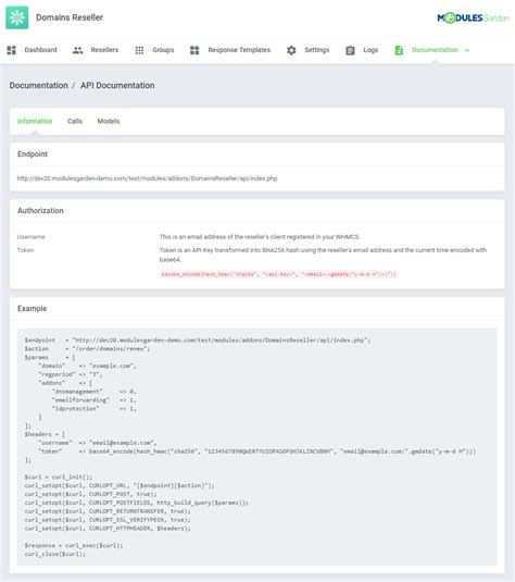 domains reseller for whmcs modulesgarden wiki