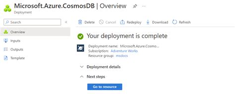 quickstart azure cosmos db for nosql client library for