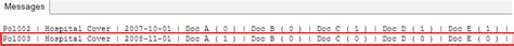 multiple options to transposing rows into columns
