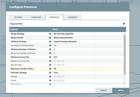 solved issue with nifi merge content files stay in the
