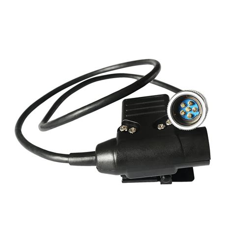 Tactical Headset Adapter U94 6 Pin Ptt For An Prc 152 Prc 148 Dummy