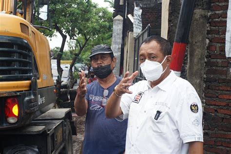 Pemkot Surabaya Normalisasi Saluran Di Kawasan Rawan Genangan