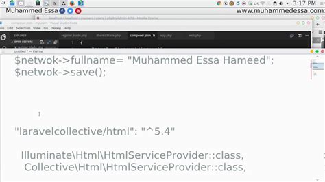 20 laravel insert data using form youtube