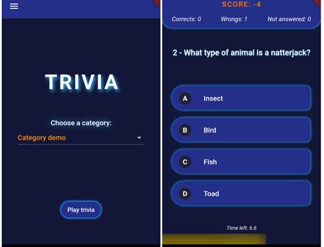 a simple trivia game built with flutter and the frideos package