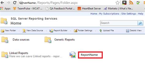 ssrs sql server reporting services subscriptions reports