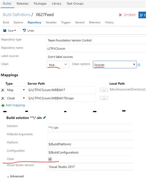 msbuild error msb1009 project file does not exist stack