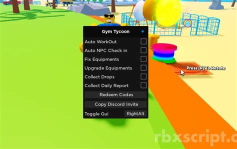 gym tycoon [auto workout redeem codes collect drops] scripts
