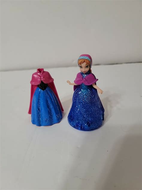 Disney Princess Anna Magic Clip Magiclip Glitter Glider Frozen Doll