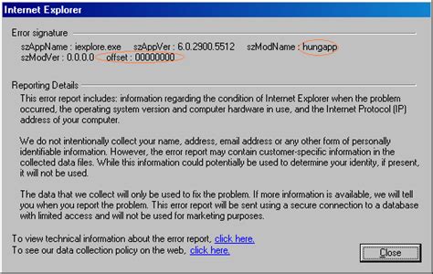 send or don t send crash report ecava igx web scada
