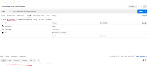 aspnet core add more data to iformfile mvc stack overflow