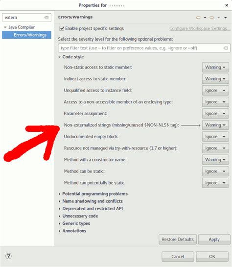 java what does non nls 1 mean stack overflow
