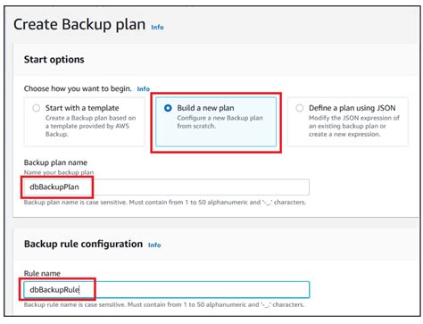 set up scheduled backups for amazon dynamodb using aws backup aws hot