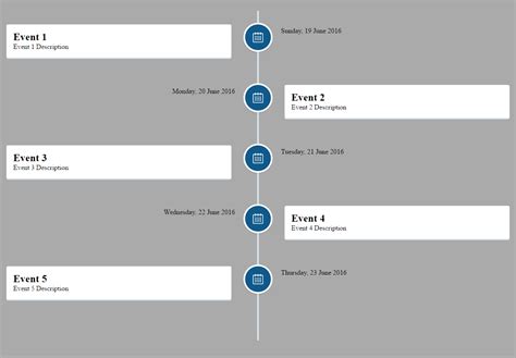 how to create a vertical timeline with css and javascript