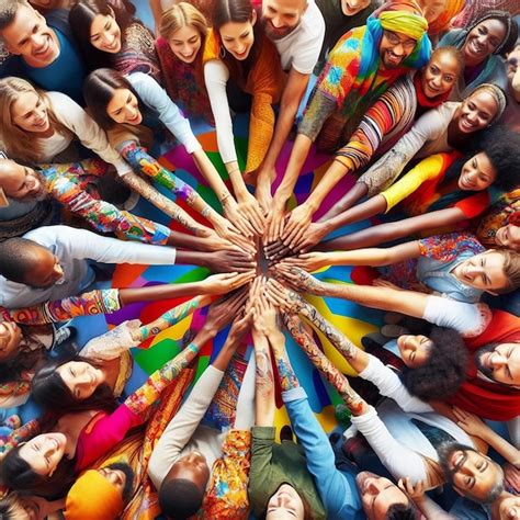 Premium Ai Image A Diverse Group Of People From Different Cultures