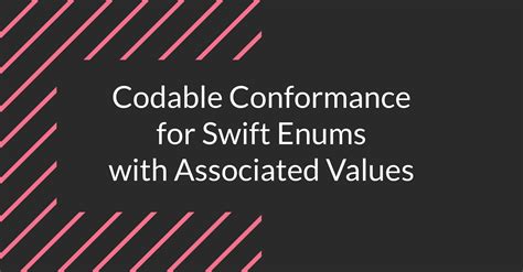 codable conformance for swift enums with associated values
