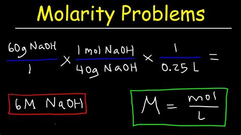 Determine The Molarity Of A Solution Ryleeteprice