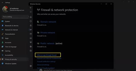 how to turn off and disable the windows 11 firewall