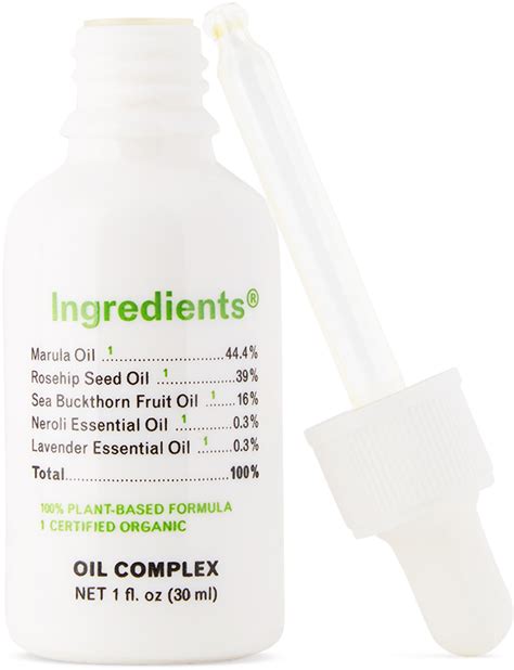 Ingredients® Oil Complex 30 Ml