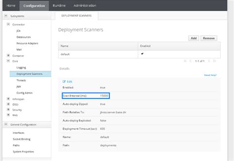 [solved] unable to deploy war file in wildfly server scan found