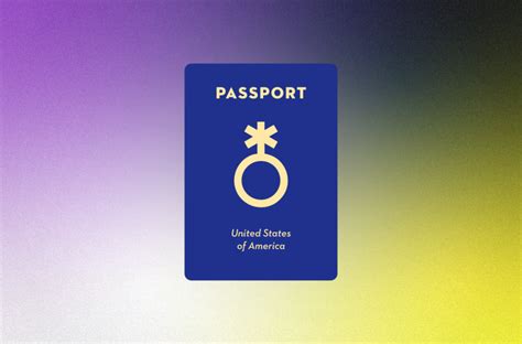 The ‘x Option The State Department Issues The First Gender Neutral