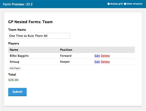 nested forms nest forms and repeat fields gravity extend