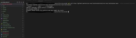 how to avoid importing git history while pulling another repository