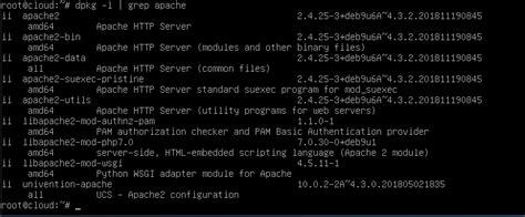 can we upgrade apache to version 2 4 35 or later ucs univention