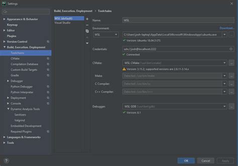 valgrind permission denied ides support intellij platform jetbrains
