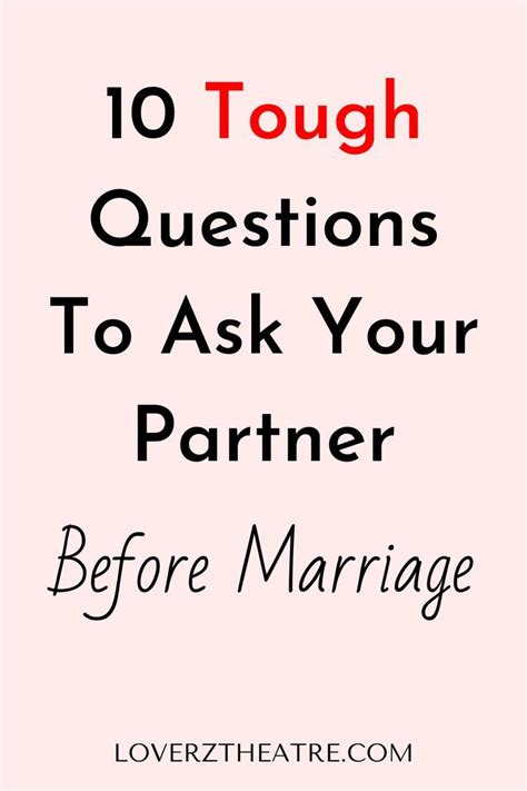 10 Questions To Ask Before Marriage Artofit