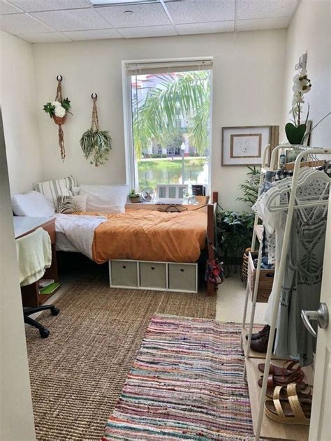 Single Dorm Room Layout