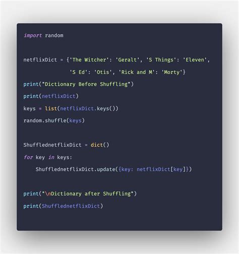 python random shuffle how to shuffle list in python