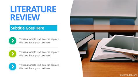 Literature Review Slide Powerpoint Template Slidemodel