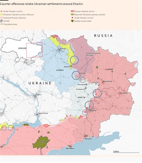 Ukraine Claims Significant Gains In Counter Offensive Against Russia