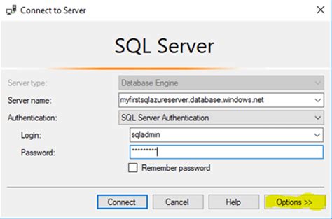 different ways to connect to sql azure databases